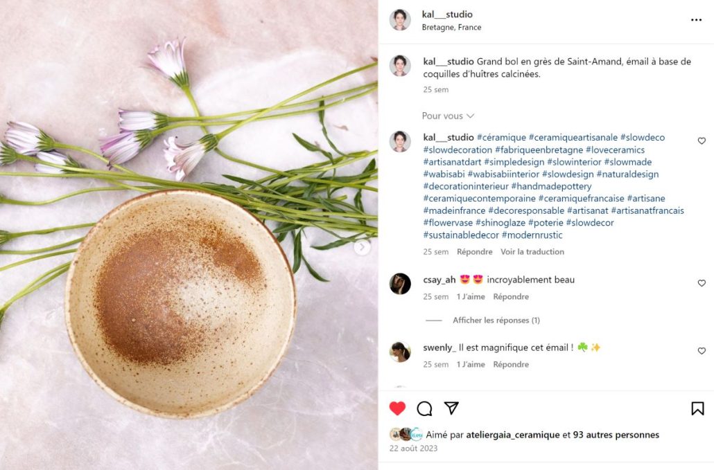 L’utilisation de la cendre dans les émaux - Formation potier céramiste professionnel - CAP Tournage